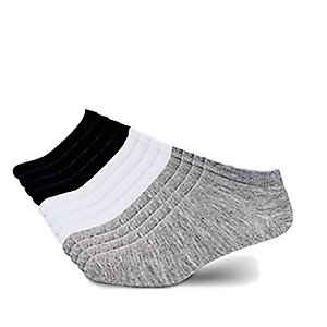 I&S Women's 12 Pack Low Cut No Show Athletic Socks - Women's Socks Size 9-11 (Set of 12 (Asst))