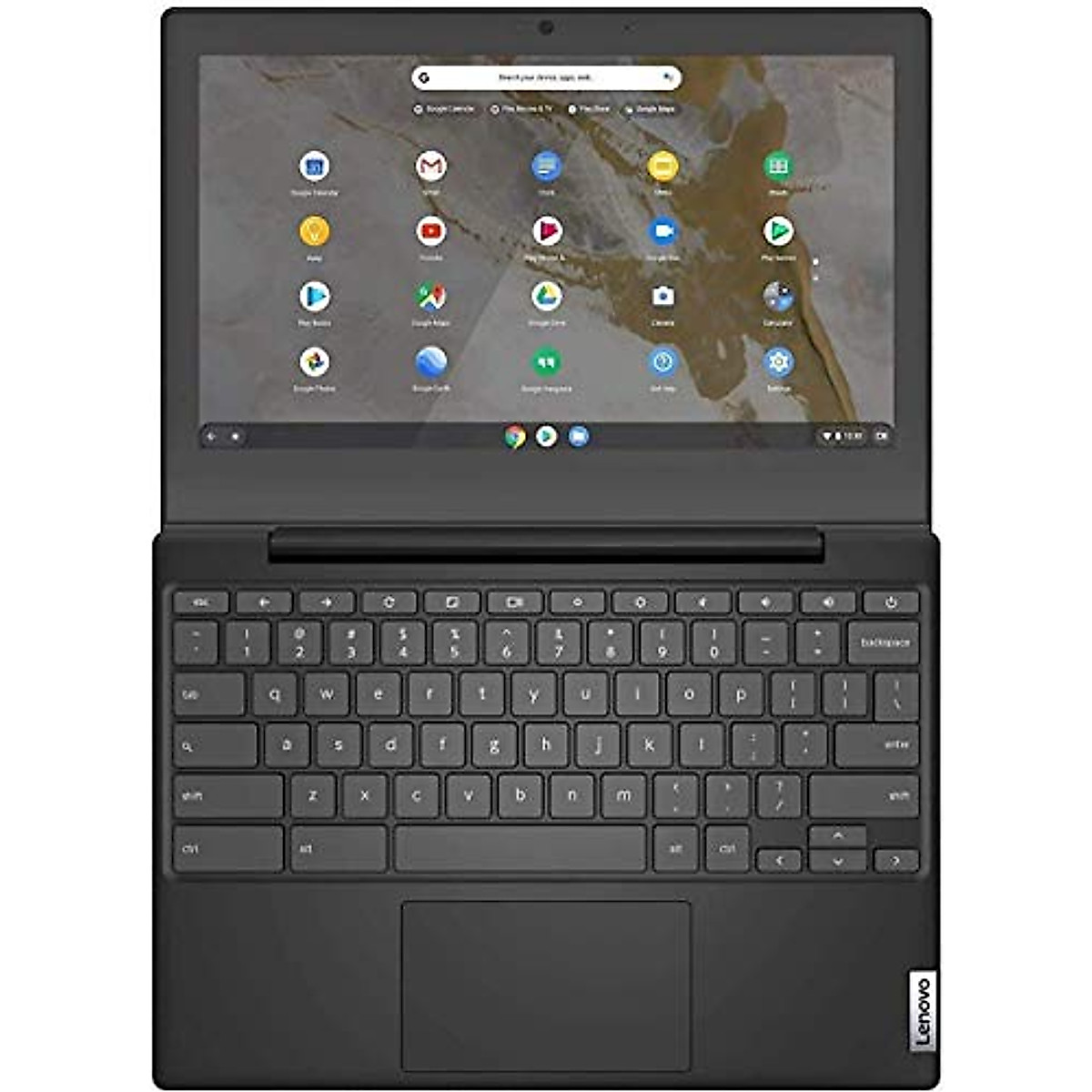 Lenovo Chromebook 3 11.6 inches HD Laptop, Intel Celeron N4020, 4GB RAM, 32GB eMMC, Chrome OS, Onyx Black (Renewed)