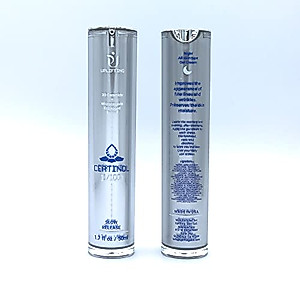 Uplifting Skin Certinol Serum - Anti-Aging Cream with Glycolic Acid, 3D Ceramide & Retinol, Firming & Tightening Moisturizer, 1.7oz