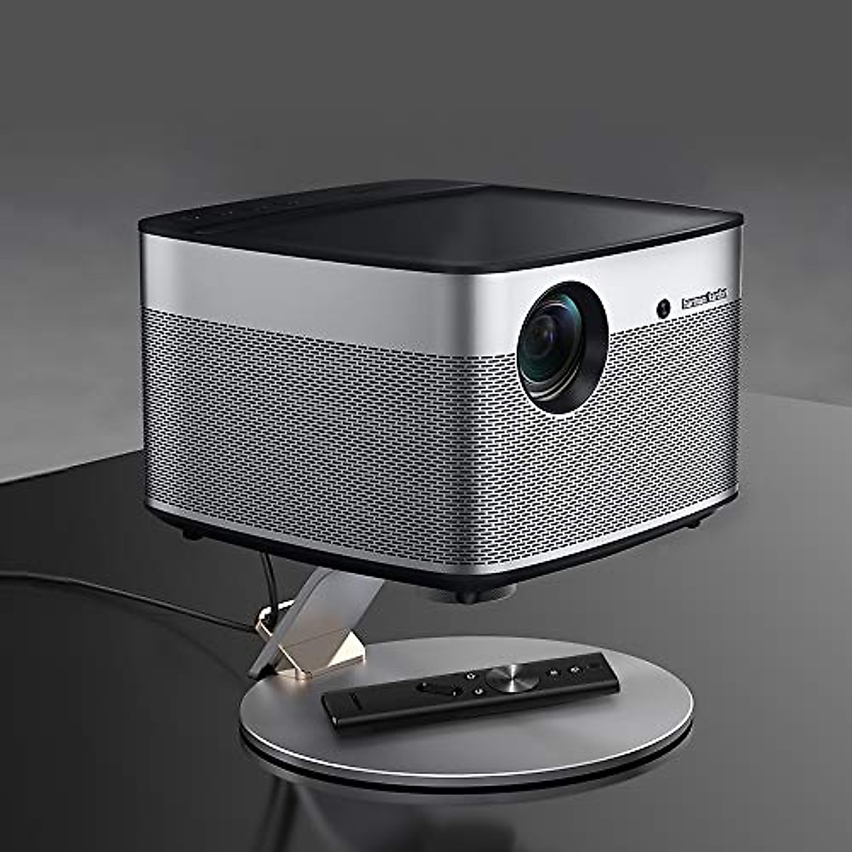 XGIMI Desktop Stand Pro & Tripod Fugetek for Horizon, Horizon Pro, Halo+, Mogo, Mogo Pro, Zinc Alloy Material, Non Skid Tripod, 360 Degree Rotation, 12 Degree Adjustable Pitch Angle