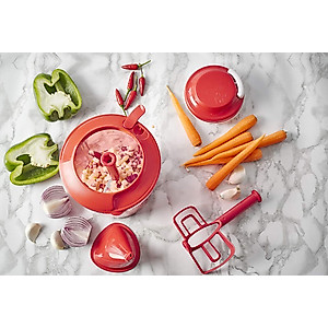 Tupperware Extra Chef with Pull Cord (1,35 L) 45 Fluid Ounce, Chopper(Mannual)
