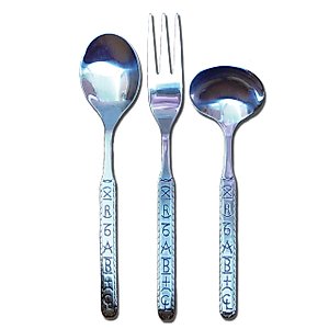 Ranch Brands Stainless Silverware Serving Set (3 Piece) by Cowboy Living