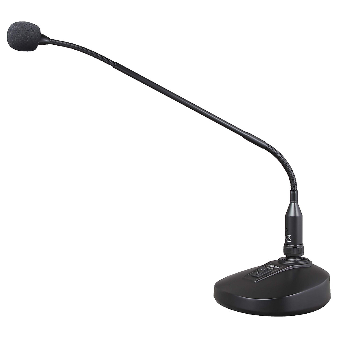 Tascam TM-95GN Desktop Gooseneck Condenser Microphone Black