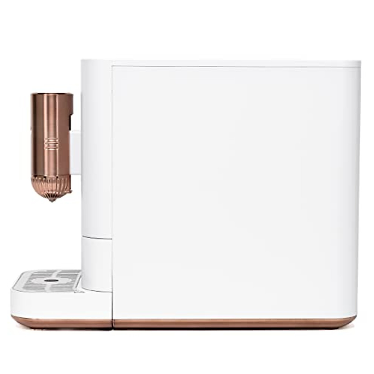 Café Affetto Automatic Espresso Machine | Brew in 90 Seconds | 20 Bar Pump Pressure for Balanced Extraction | Five Adjustable Grind Size Levels | WiFi Connected for Drink Customization | Matte White