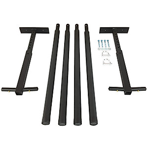 StoreYourBoard 2 Kayak Ceiling Rack, Hi Port 2 Storage Hanger Overhead Mount, Adjustable (Extra Large (30" Arms))