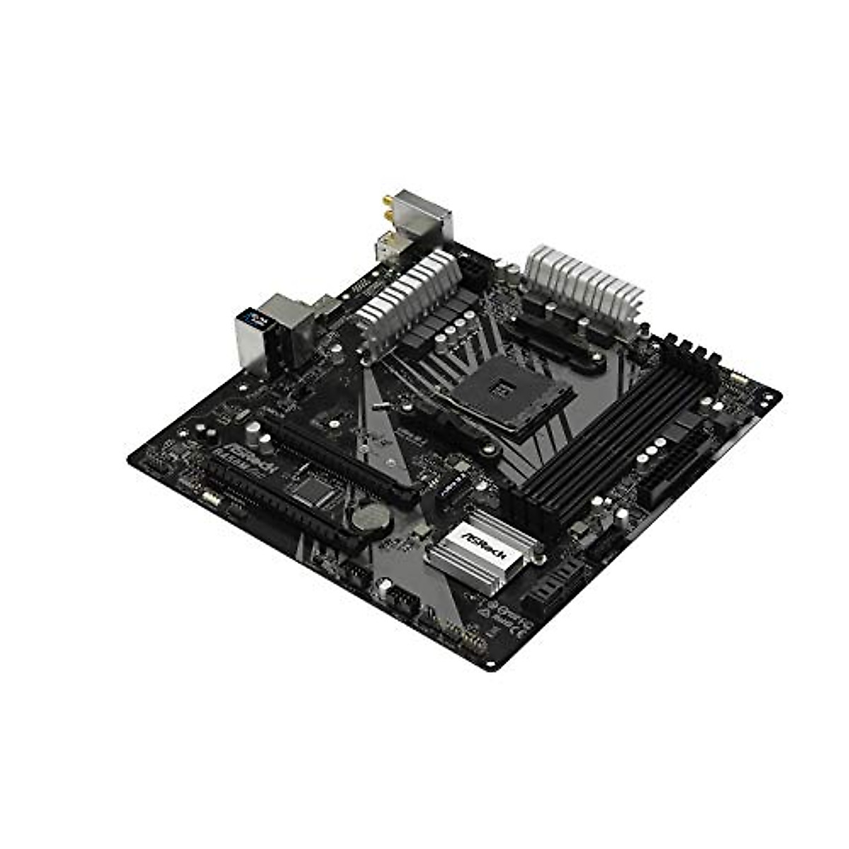 Asrock B450M/AC AM4 B450 Motherboard