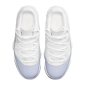 Jordan Women's 11 Retro Low Pure Violet White/Pure Violet-White (AH7860 101) - 8.5