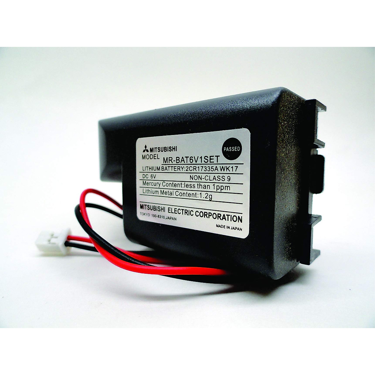 Mitsubish i MR-BAT6V1SET - MR-J4-2CR17335A WK17 Battery 6V PLC
