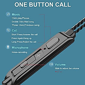 Cianyyee 6Pack Wired Earbuds in-Ear Headphones, Earphones with Microphone for Clear Calls,Sound-Dynamic, Noise Isolating, for iPhone, iPad, Samsung, Laptop, Computer, Android Smartphones