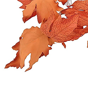 CUTULAMO String Light, Decorative Maple Leaves String Light Vivid Beautiful for Homes Gardens Courtyards Halloween Decoration