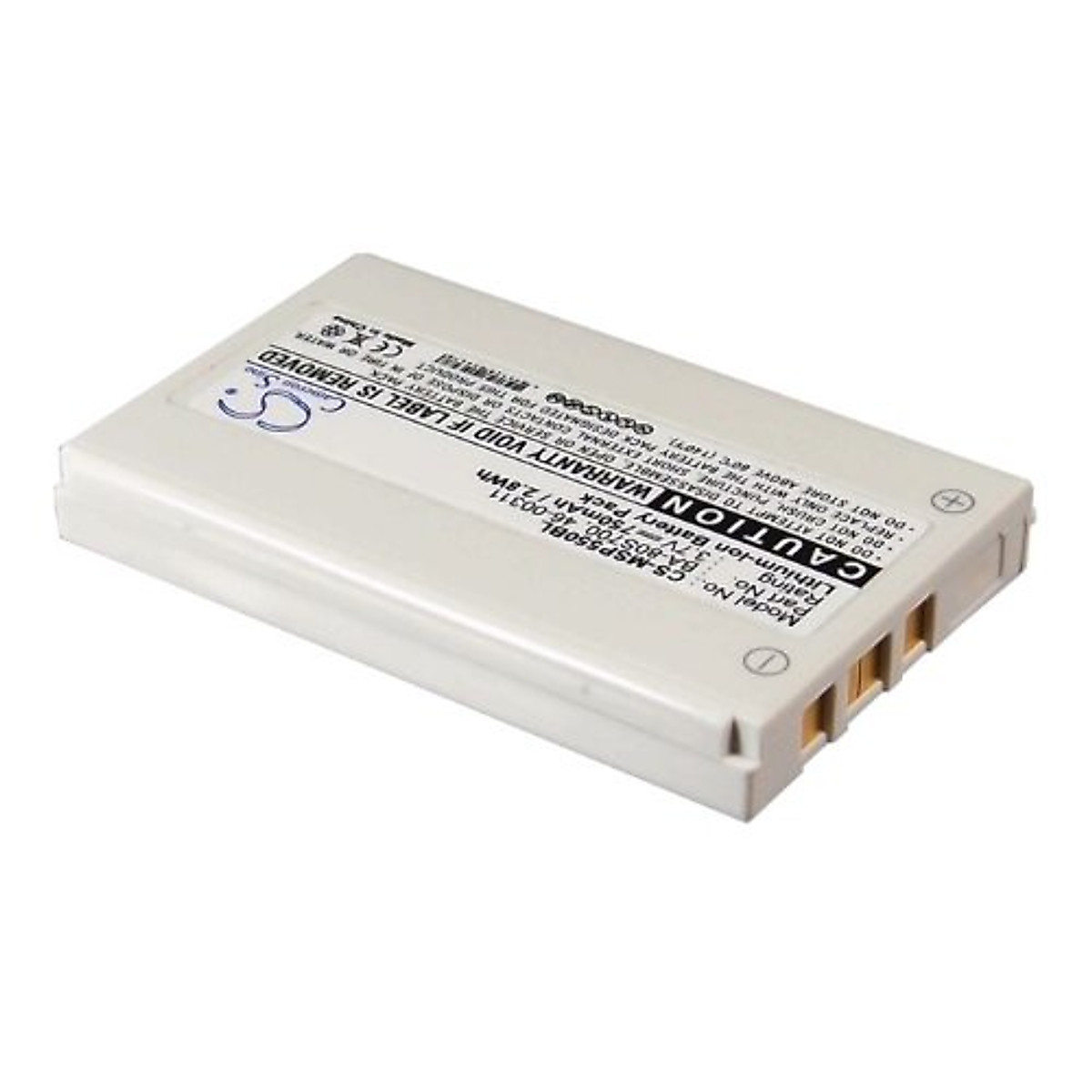 Replacement Battery for CIPHERLAB 8001 METROLOGIC MK5502 79B6107 79B614 MK5502-79B639 MS5500 MS5500 Optimus S SP5500 PART NO CIPHERLAB 100845 33-KB1B3770000L3 BA-80S700 METROLOGIC 46-00311 BA-80S700