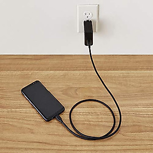 Amazon Basics Fast Charging 3A USB-C3.1 Gen1 to USB-A Cable - 3-Foot, Black