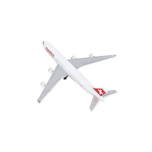 Daron Toy Airplane – Swiss – Die-Cast Metal Model Airplane Toy with Plastic Parts for Kids Ages 3+