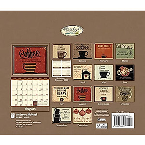Coffee 2022 Deluxe Wall Calendar