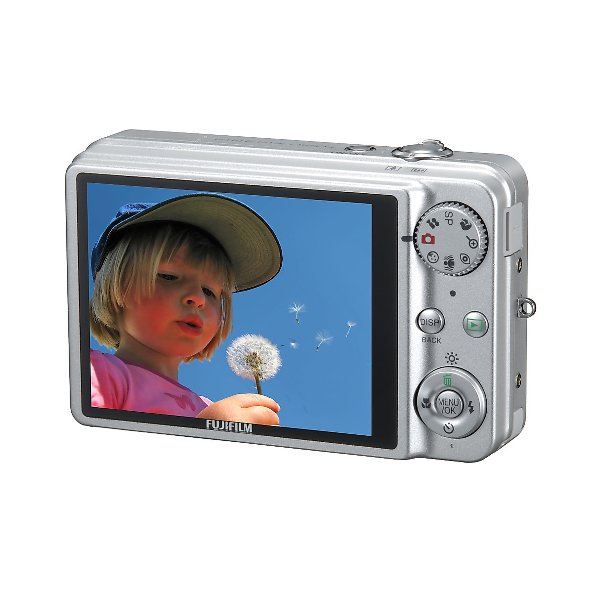 Fujifilm FinePix J150 10MP Digital Camera with 5x Optical Zoom (Silver)