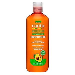 Cantu Avocado Sulfate Free Cream Conditioner with Avocado Oil & Shea Butter, 13.5 Fl Oz