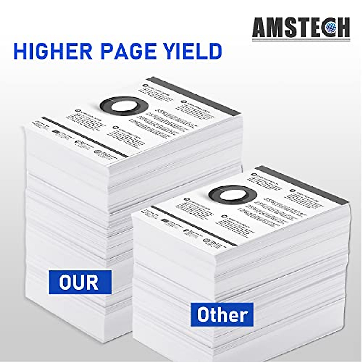 TN433BK Toner Cartridge 1 Pack Black High Yield Compatible Replacement for Brother TN433 TN-433 TN 433 for Brother MFC-L8900Cdw HL-L8360Cdw HL-L8260Cdw HL-L8360Cdwt 8900Cdw 8360Cdw Printer