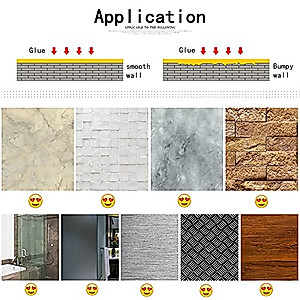 G.D.Metal Adhesive Bathroom Shelf Wall Mounted (Black, Square)