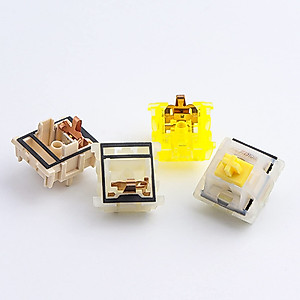 Terukir Wunzkii Mechanical Keyboard Switch Film 120pcs Switches Film Inter-axial Paper Switch Repair HTV Inter-axial Pad Structure Compatible with Cherry MX kailh Gateron Switch