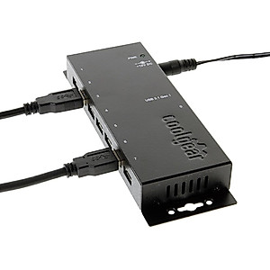 7-Port USB 3.0 Hub w/Surge Protection, 36W AC Adapter