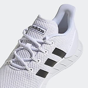 adidas Men's Questar Flow Nxt Running Shoe, White/Black/Grey, 10.5
