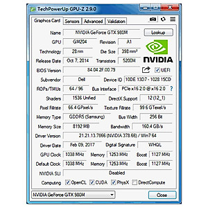 Original New Notebook PC 8GB Graphics Video Card Upgrade for Clevo Laptop P170 P170EM P170SM P370EM P375SM P370SM P177SM, NVIDIA GTX 980M GDDR5 8 GB MXM 3.0 VGA Board Replacement Repair Spare Parts