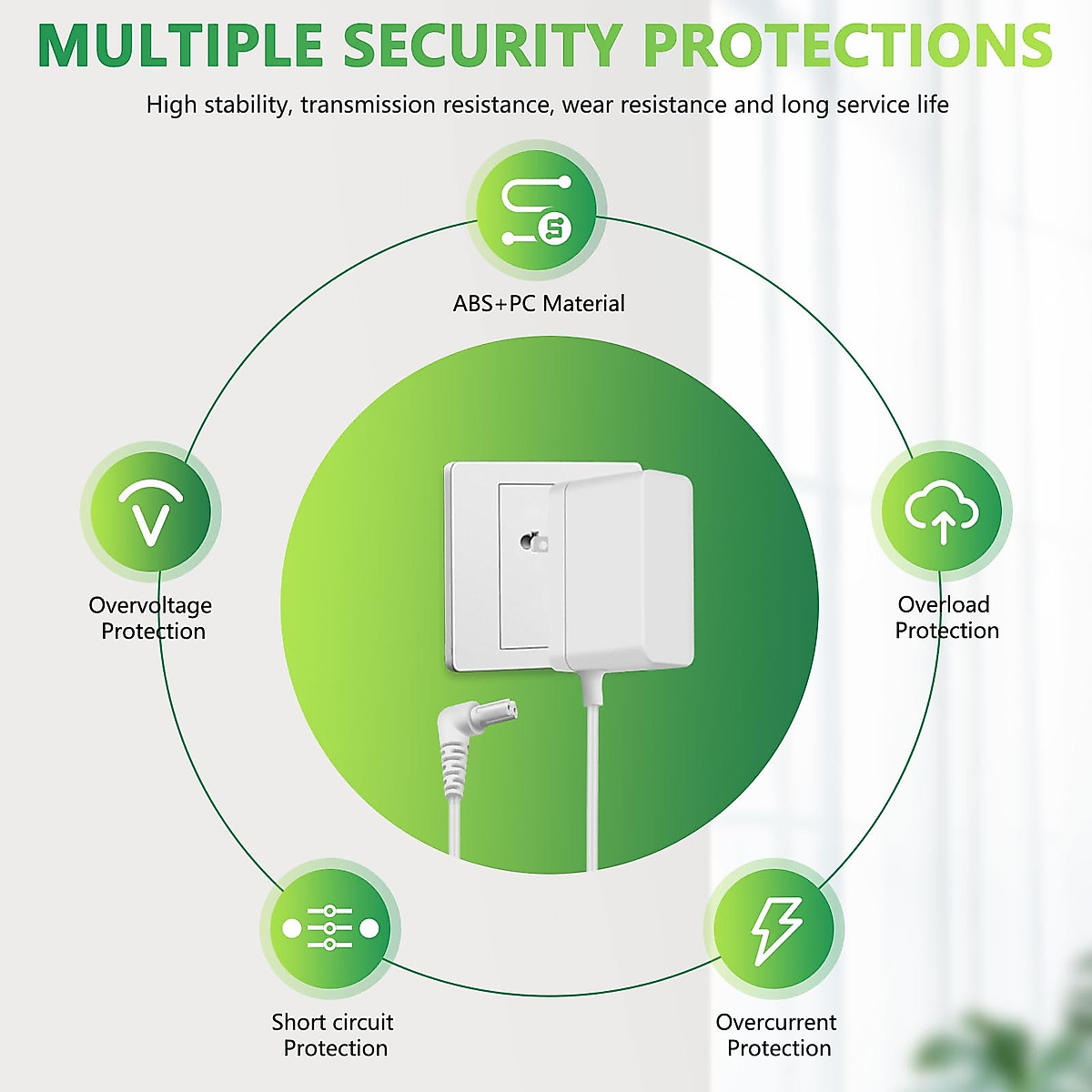 Czepa 15V Charger Compatible with Black and Decker Dustbuster Handheld Vacuum HHVI315JO42 HHVI320JR02 HLVA320JS10 Replacement 90627870 S003AQU1500015 Charger Power Cord