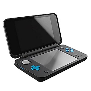 Melocyphia Soft Silicone Case Cover For New 2DS XL LL Durable Gel Rubber Protective Case Replacement (Black)