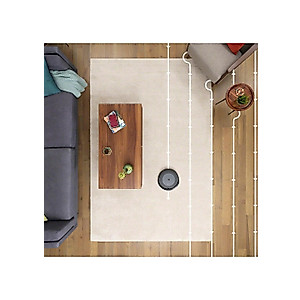 iRobot Roomba i series EVO Wi-Fi Connected Robot Vacuum, Good for Pet Hair, Carpets, Hard Floors, Self-Charging, Black, with MTC Microfiber Cloth