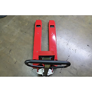 SellEton SL-5000-E-Narrow Pallet Jack Scale for European Pallet or Smaller pallets | 5000 lb x 1 lb