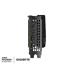 Gigabyte AORUS Radeon RX 6750 XT Elite 12G Graphics Card, WINDFORCE 3X Cooling System, 12GB 192-bit GDDR6, GV-R675XTAORUS E-12GD Video Card
