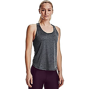 Under Armour Tech Vent Tank, Black (001)/White, Medium