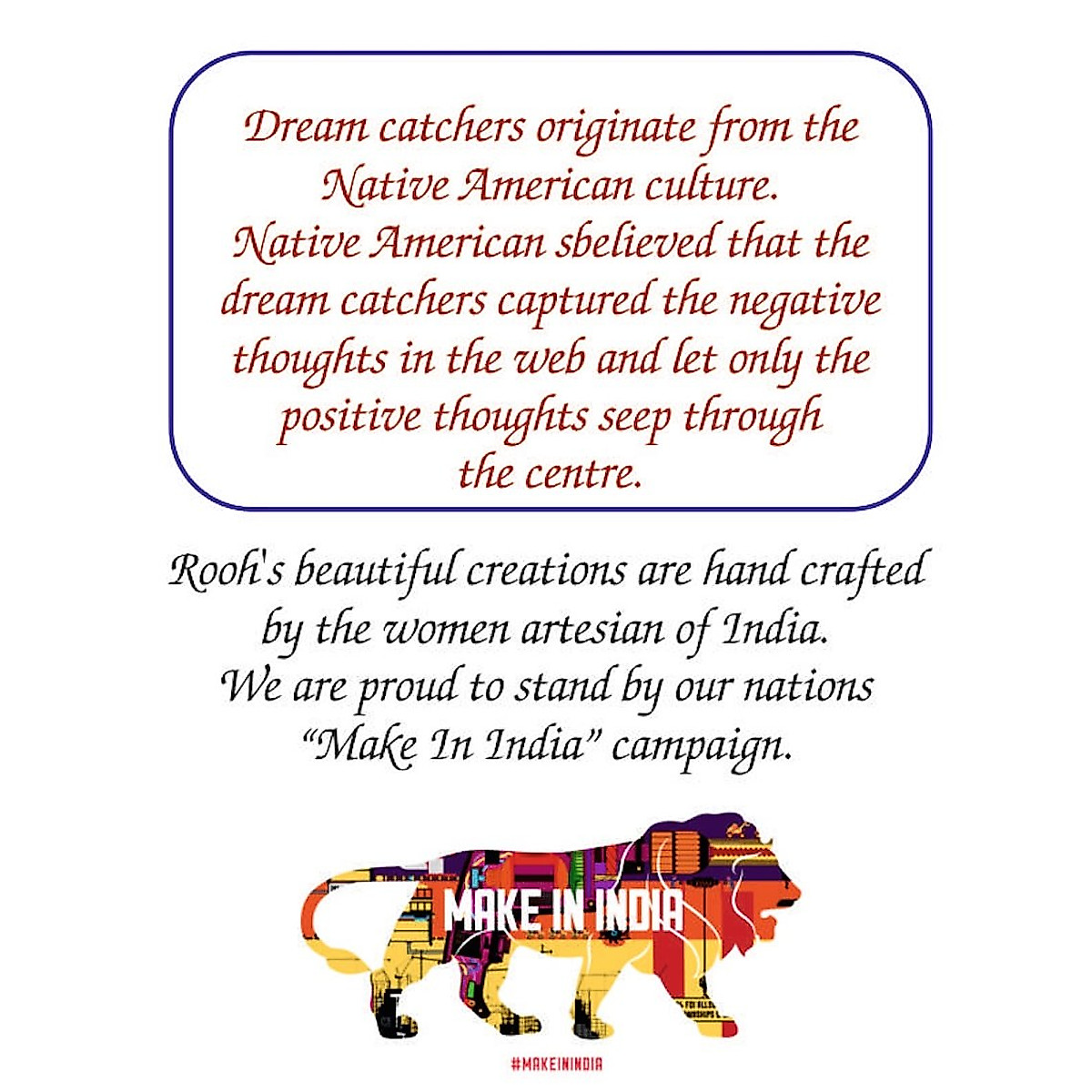 Rooh Dream Catcher ~ Multi Colour 4 Tier with Pretty Lights ~ Handmade Mandala Hangings for Positivity (Can be Used as Home Décor Accents, Wall Hangings, Garden, Car, Outdoor, Yoga Temple, Windchime)