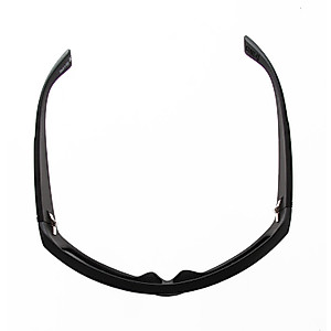 VonZipper Comsat Sunglasses,Black Satin Frame/Grey Lens,one size