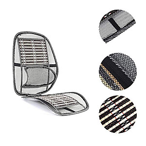 Shineweb Summer Seat Cover Cushion Breathable Car Seat Pad Ventilation Waist Massage Pad Car Seat Cushion Cooling Mat