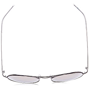 Ray-Ban Men's Casual Round Sunglasses, Multicoloured (Matte Gunmetal), 52