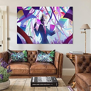 KNUEDESM Anime Poster Dream SMP Ranboo Canvas Poster Bedroom Decor Canvas Wall Art Prints for Wall Decor Room Decor Bedroom Decor Gifts 16x24inch(40x60cm) Unframe-style