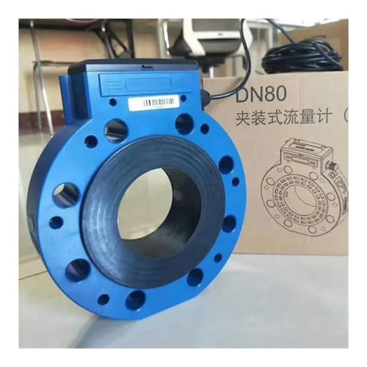 ZC-T3-1-K DN50 DN65 DN80 Smart Ultrasonic Flowmeter Water Flow Tester Agricultural Irrigation Usage IP65 RS485(DN100 Flowmeter)