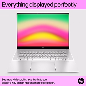 HP Envy Arc A370M 16-inch Touchscreen Laptop Computer - 12th Gen Intel Core i7, 32GB DDR5 RAM, 1TB SSD, Iris Xe Graphics, Windows 11 Pro with HDMI, WiFi, Bluetooth, and Micro SD Card Reader (Renewed)