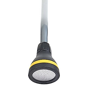 Melnor 65146AMZ RelaxGrip Shower Head Watering QuickConnects 33" Wand, Black/Yellow