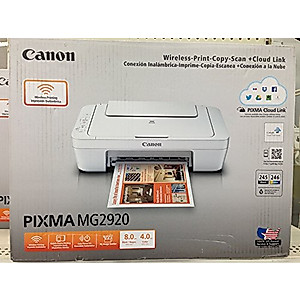 Canon PIXMA MG2920 Wireless Inkjet All-in-One Printer/Copier/Scanner