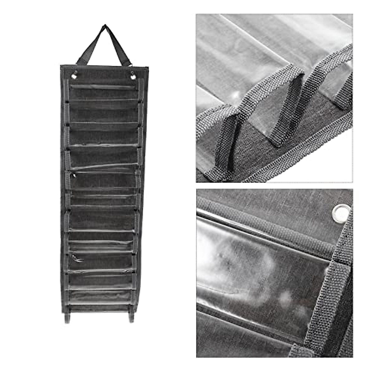 SEWACC Roll Large Bathroom Capacity Home Rack Studio Hanging Simple Layered Bags Kitchen Craft Single-Side Room Lightweight Shoe Bedroom Any Practical Organizer Multi- Organizing Clothes