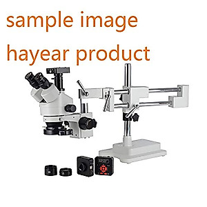HAYEAR 41MP TV HDMI High Definition Video Microscope USB C-Mount Industrial Camera for Soldering Repair Lab Inspection 100-240V Power Plug