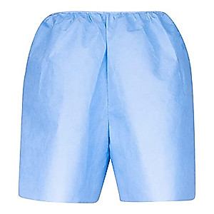 Disposable Medical Exam Shorts - 50 pcs - Sz: Large