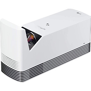 LG CineBeam FHD Projector HF85LA - DLP Ultra Short Throw Laser Home Theater Smart Projector, White