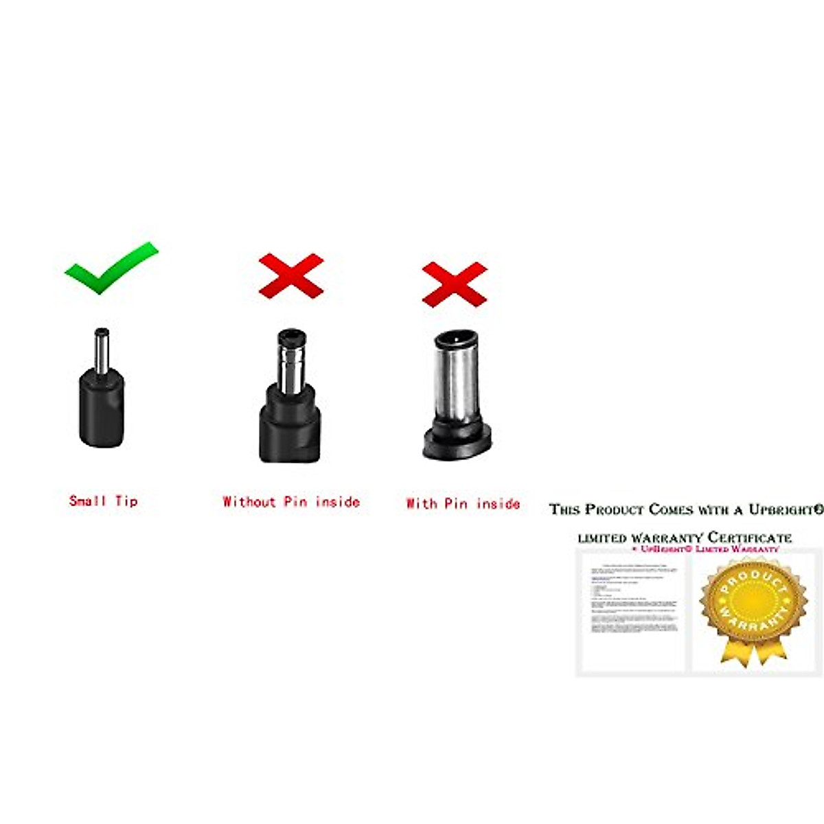 UpBright 8.4V AC/DC Adapter Compatible with Canon CA-550 ES7000V ES8000V ES8100V ES8400V ES8600 ES410V ES420V ES75 ES60A ES65 G35 Hi 8 ES50ÊES55 Samsung SC-L770 SC-L810 SC-L860 SCD55 SC-L540 SC-L610