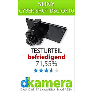 DSC-QX 10 B DSCQX10B.CE7 - Sony Cyber-Shot - International Version (No Warranty)