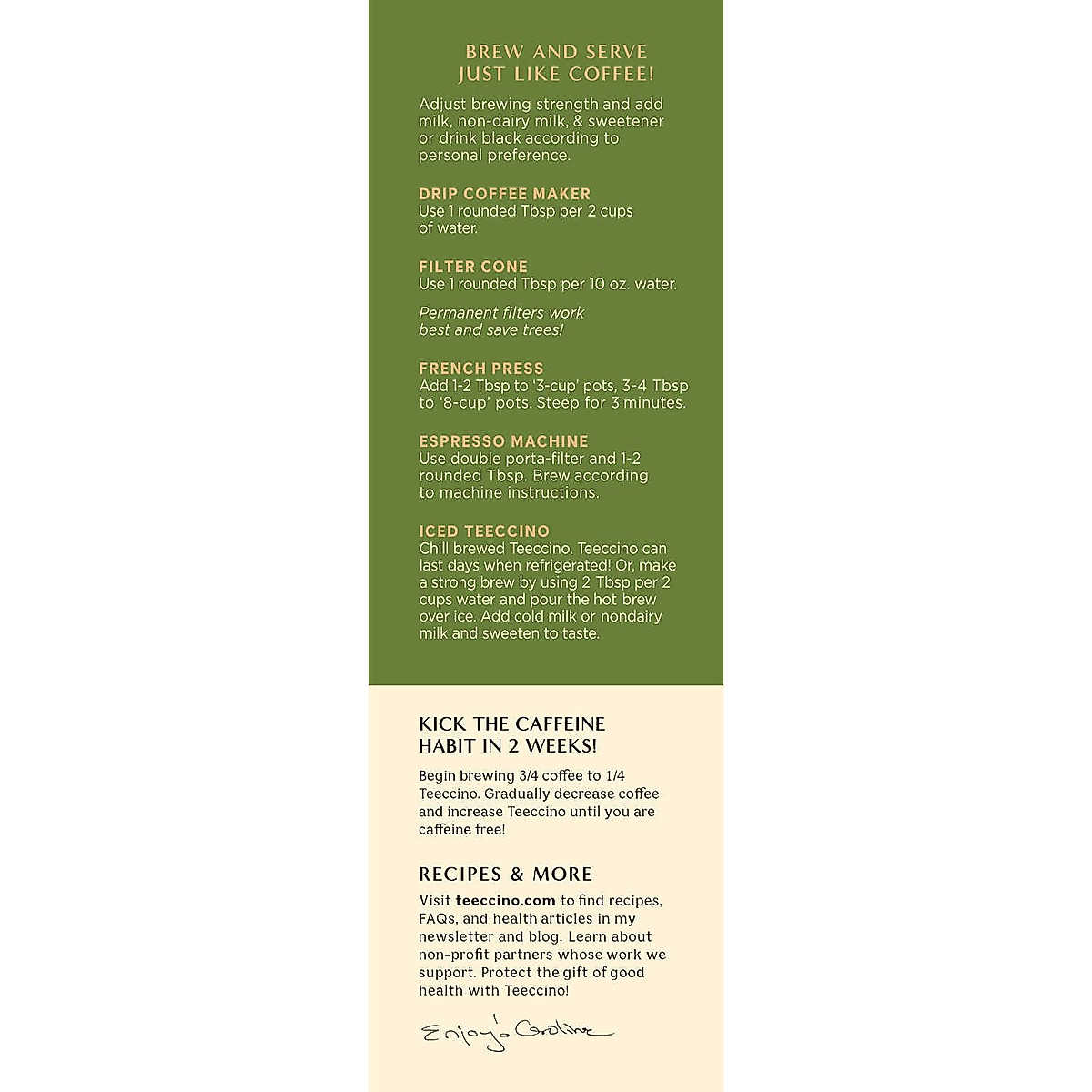 Teeccino Herbal Coffee Variety Pack - Mocha, French Roast, Maca Chocolaté - Ground Herbal Coffee That’s Prebiotic, Caffeine-Free & Acid Free, Medium Roast, 11 Ounce (Pack of 3)