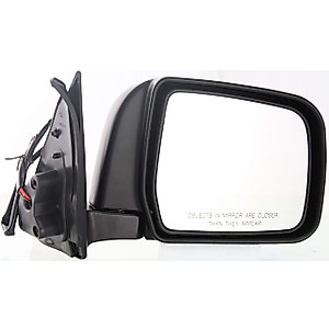 Kool Vue Mirror Set of 2 Compatible with 1997-1999 Toyota 4Runner Driver and Passenger Side Manual Folding, Paintable, Power Glass
