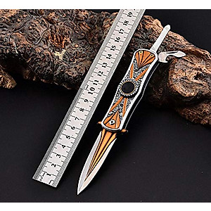 Mini Fold Knife Survive Hike Camp Outdoor Fruit Pocket Pare
